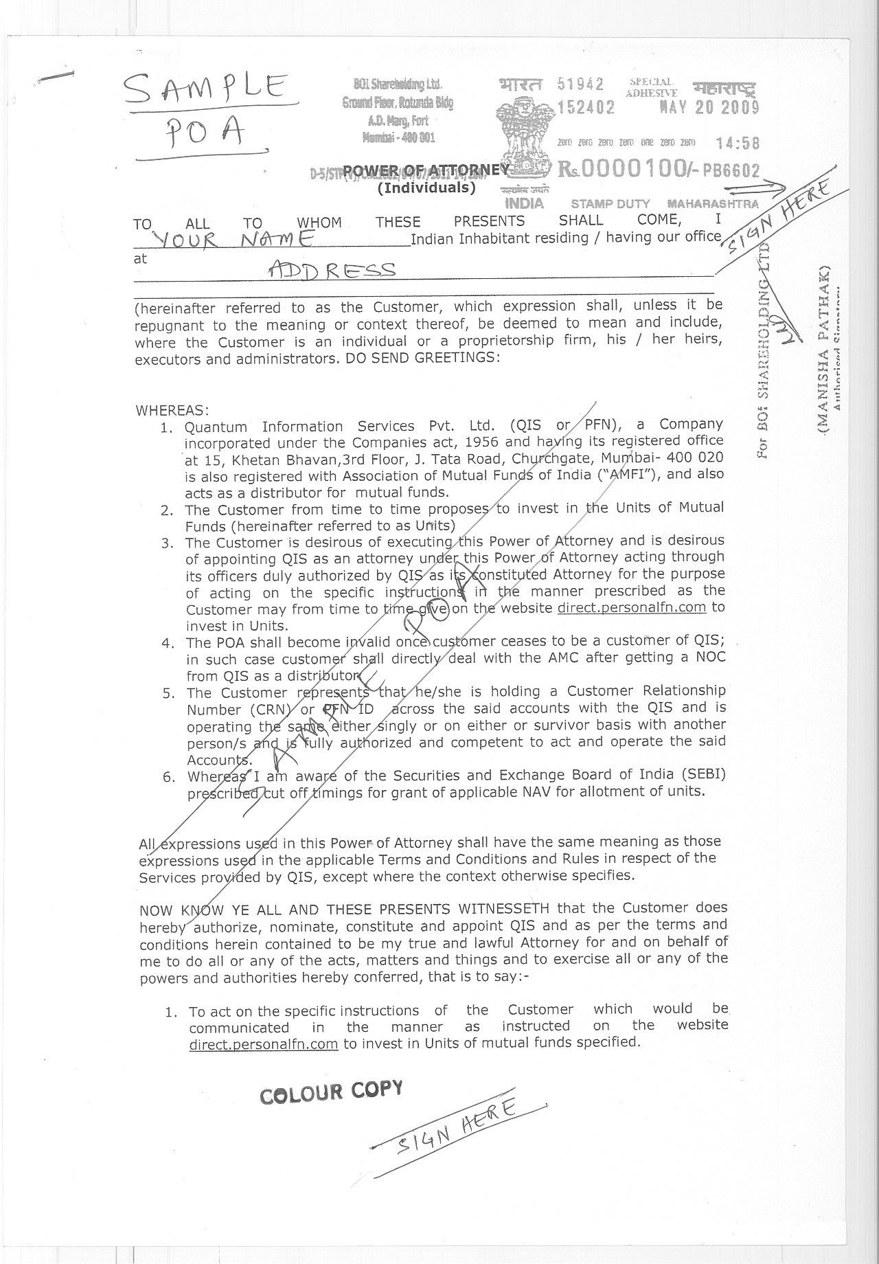 What Is Activated Power Of Attorney?